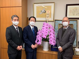 Meeting with Mr. Seishiro Eto, Member of Parliament and President of ...